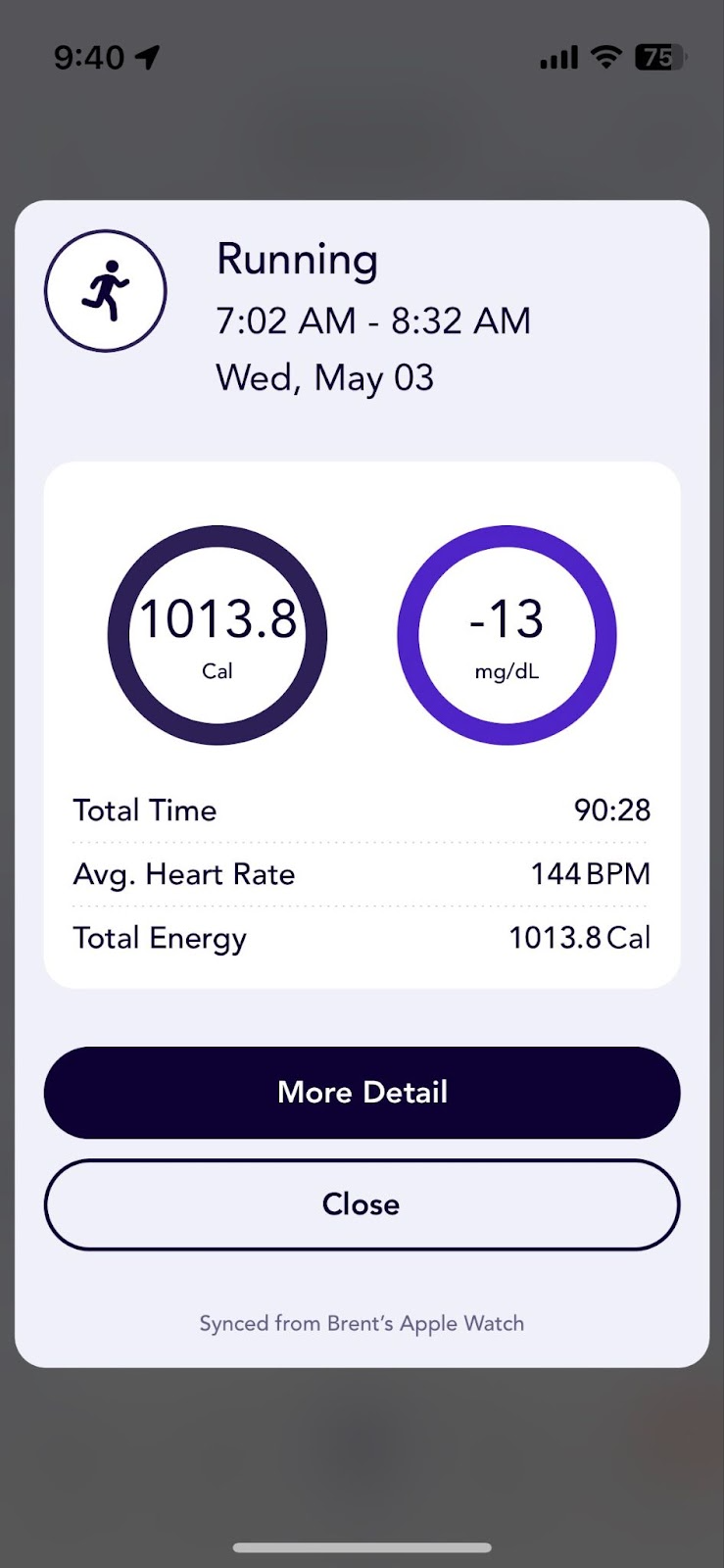 How to log an exercise – Signos Help Center