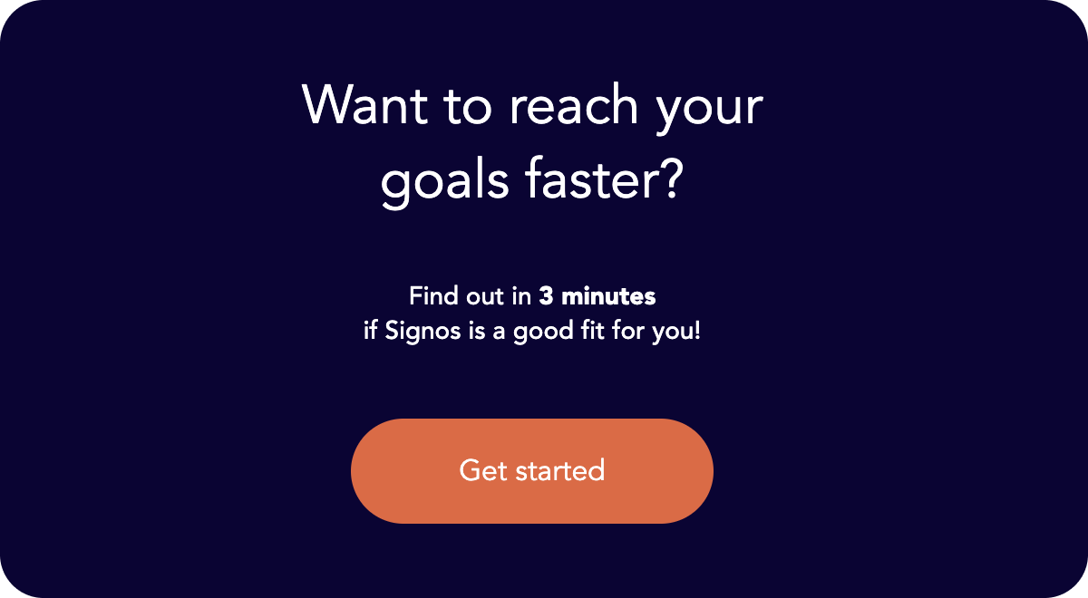 How do I sign up for Signos? – Help Center