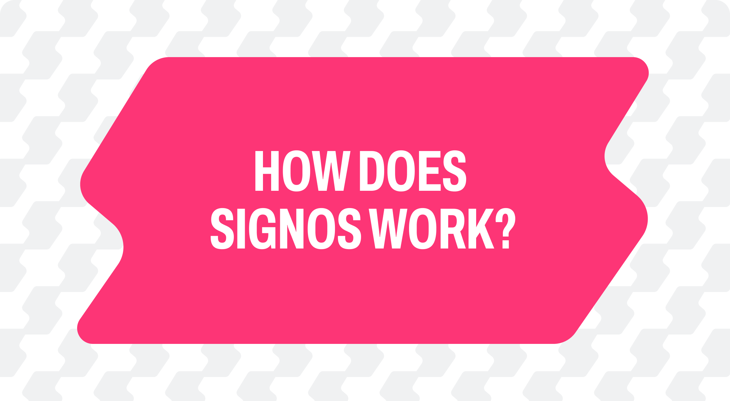 How does Signos work? – Help Center