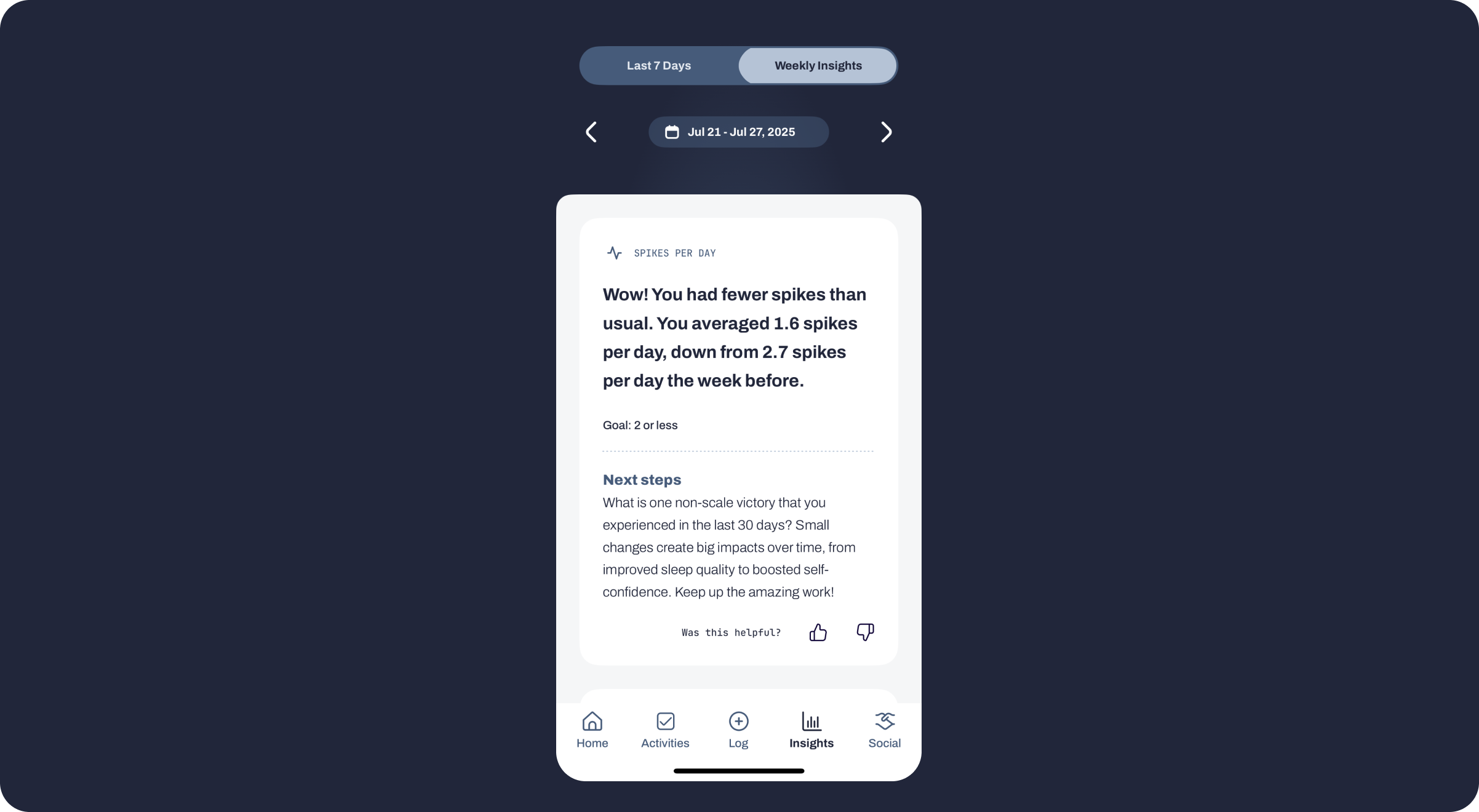 Weekly Insights and recommendations – Help Center